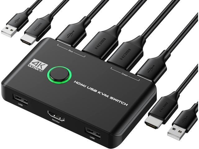 Click here for KEHIPI 4K KVM Switch HDMI 2 Port Box  USB HDMI KVM... prices
