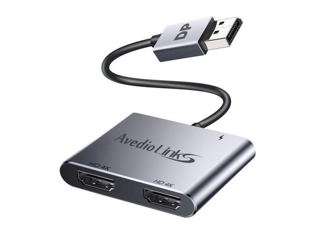 Click here for KEHIPI DisplayPort to Dual HDMI Adapter  4K 60Hz D... prices