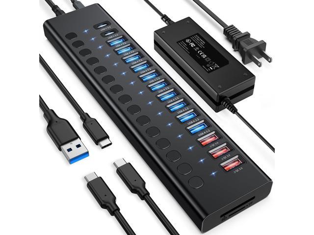 Click here for KEHIPI Powered USB Hub 10Gbps  17 Ports 96W USB 3.... prices
