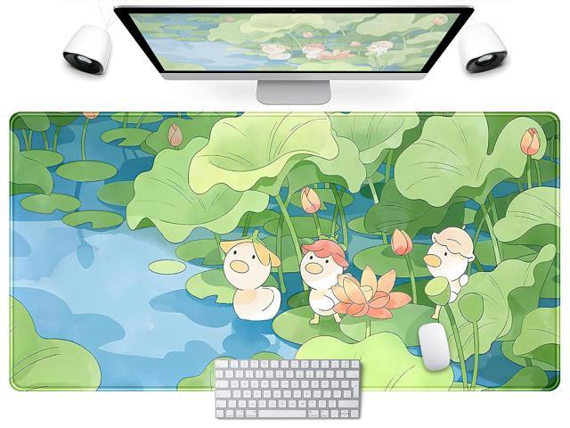 Click here for KEHIPI Green Cute Anime Desk Mat Kawaii Cartoon Du... prices