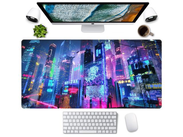 Click here for KEHIPI Japanese Street Desk Mat Futuristic Neon Ci... prices