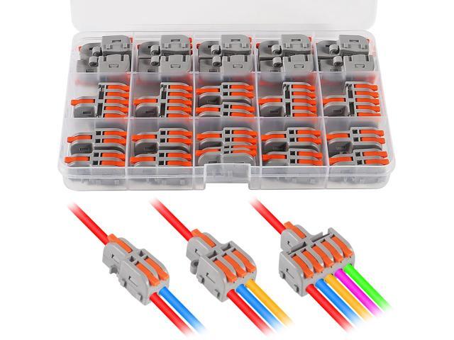 Click here for KEHIPI 26PCS Lever Wire Connectors  1 in 2 Out &1... prices