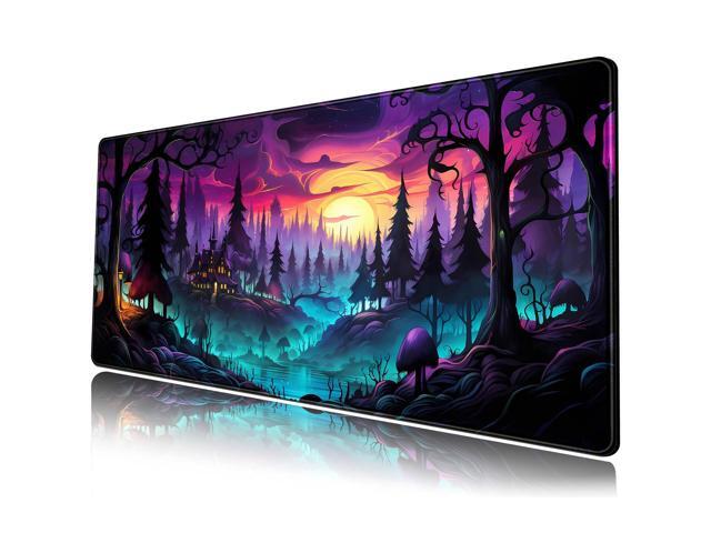 Click here for KEHIPI Mystic Forest Desk Mat Purple Cute Large Mo... prices