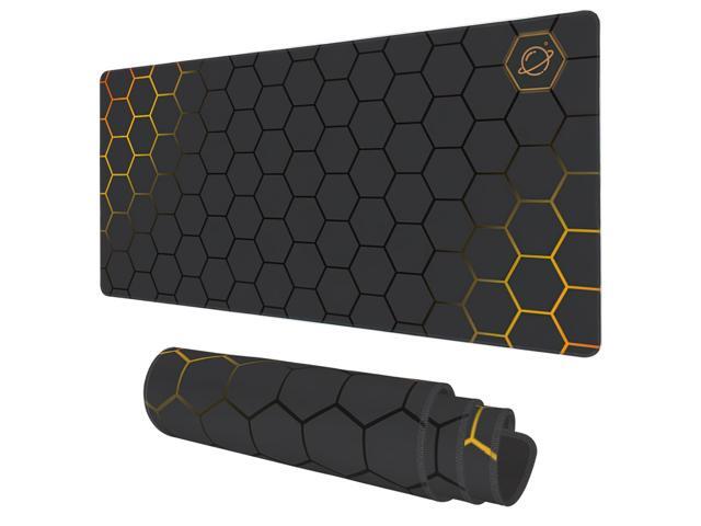 Click here for KEHIPI Desk Mat  Black Gold Honeycomb Technology E... prices