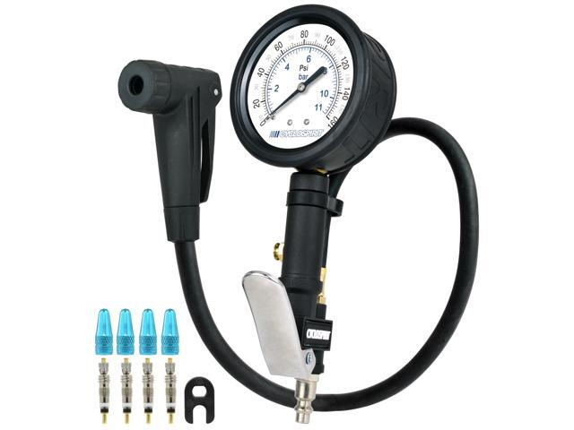 Click here for KEHIPI Universal 3 Dial Inflator for Bicycles and... prices