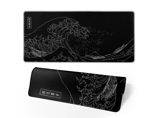 Click here for KEHIPI Japanese Gaming Mouse Pad Black Mouse Pad K... prices