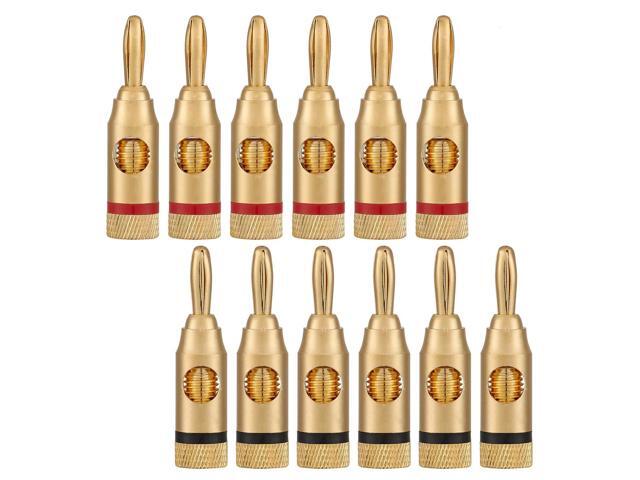 Click here for KEHIPI WG-3334 24k Gold Plated Banana Plugs or Con... prices