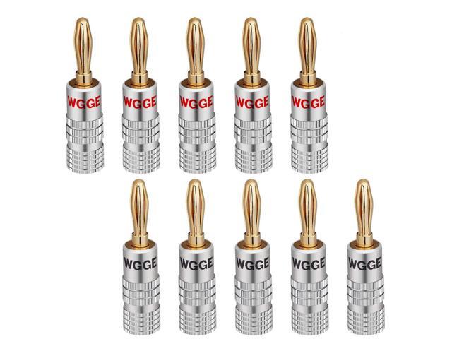 Click here for KEHIPI WG-009 Banana Plugs Audio Jack Connector 5... prices