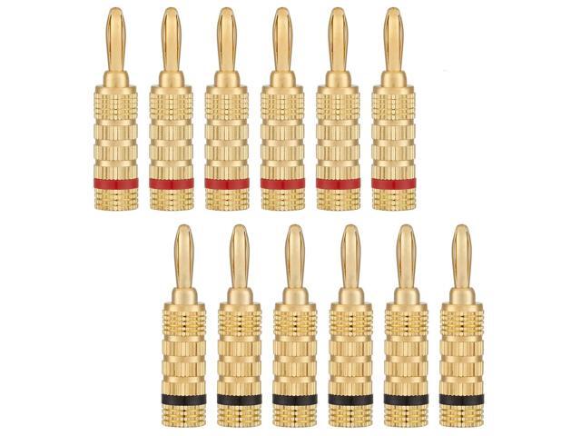 Click here for KEHIPI WG-3333 24k Gold Plated Speaker Banana Plug... prices