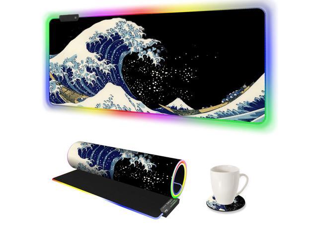 Click here for KEHIPI RGB Gaming Mouse Pad Large  Keyboard Led Mo... prices