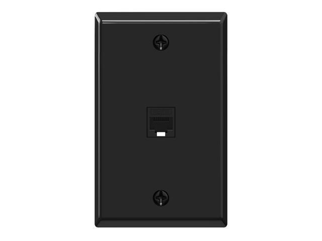 Click here for KEHIPI Black Ethernet Wall Plate (UL Listed)  1-Po... prices