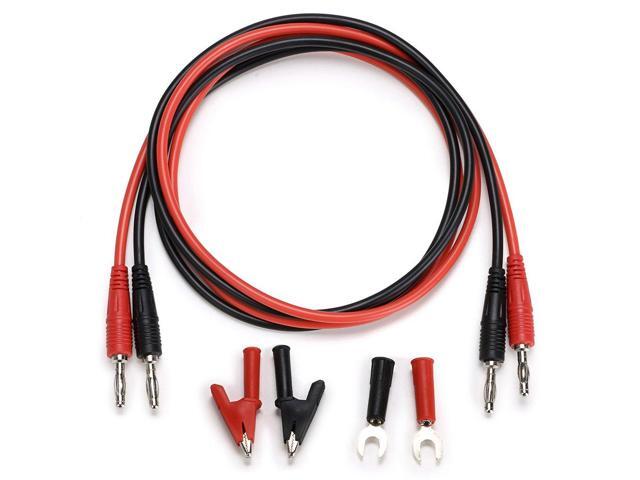 Click here for KEHIPI 4 in 1 Banana Plug Alligator Clip Pure Copp... prices