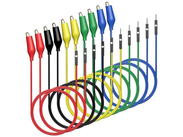 Click here for KEHIPI Alligator Clips to Breadboard Male Jumper W... prices