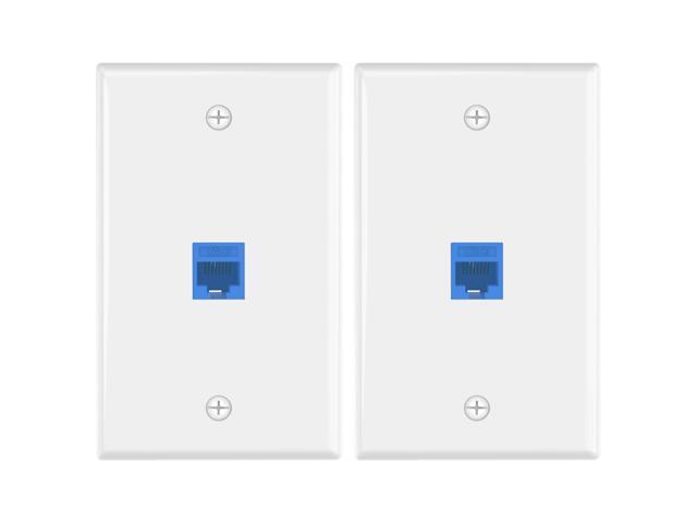 Click here for KEHIPI Ethernet Wall Plate (UL Listed)  1-Port Key... prices