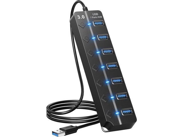 Click here for KEHIPI USB Hub 3.0  7-Port USB Hub Splitter with I... prices