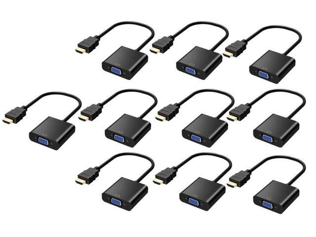 Click here for HDMI to VGA Adapter HD2VGA 10Pack KEHIPI Gold-Plat... prices