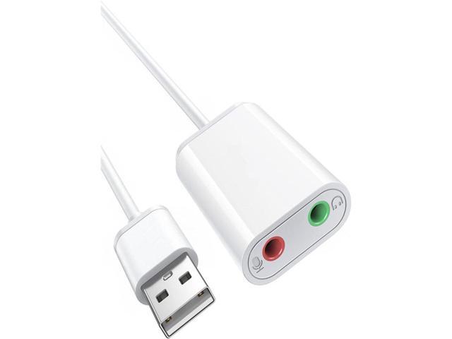 Click here for USB to Audio Jack Sound Card Adapter KEHIPI with D... prices