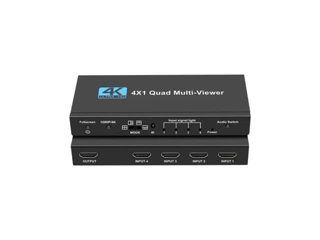 Click here for HDMI Multiviewer Switch 4x1  KEHIPI Quad Seamless... prices