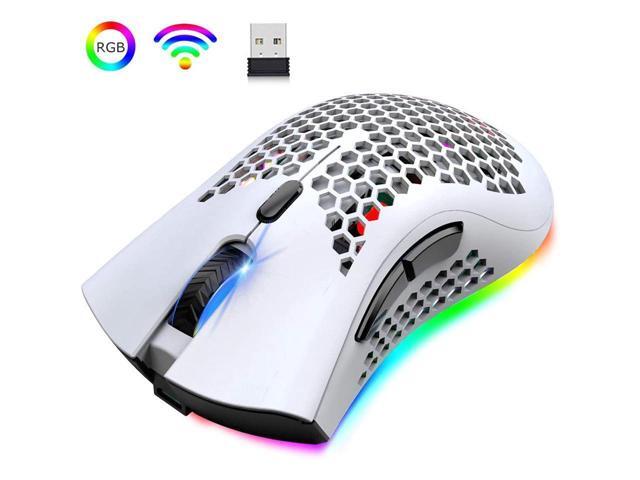 Click here for KEHIPI Wireless Lightweight Gaming Mouse Honeycomb... prices