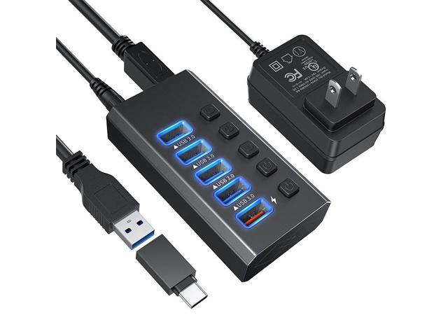 Click here for KEHIPI Powered USB 3.0 Hub  5-Port Powered USB Hub... prices