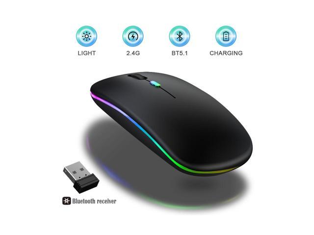 Click here for KEHIPI LED Bluetooth Wireless Mouse Bluetooth Mous... prices