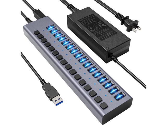 Click here for Powered USB Hub - KEHIPI 16 Ports 90W USB 3.0 Data... prices