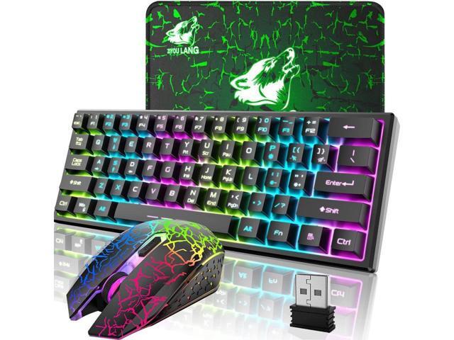 Click here for KEHIPI Wireless Gaming Keyboard and Mouse Combo 61... prices