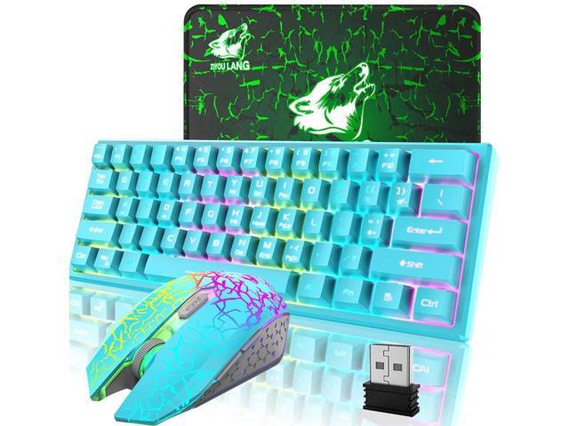 Click here for KEHIPI Wireless Gaming Keyboard and Mouse Combo 61... prices
