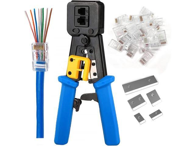 Click here for KEHIPI RJ45 Crimping Tool Ethernet Crimper for Cat... prices