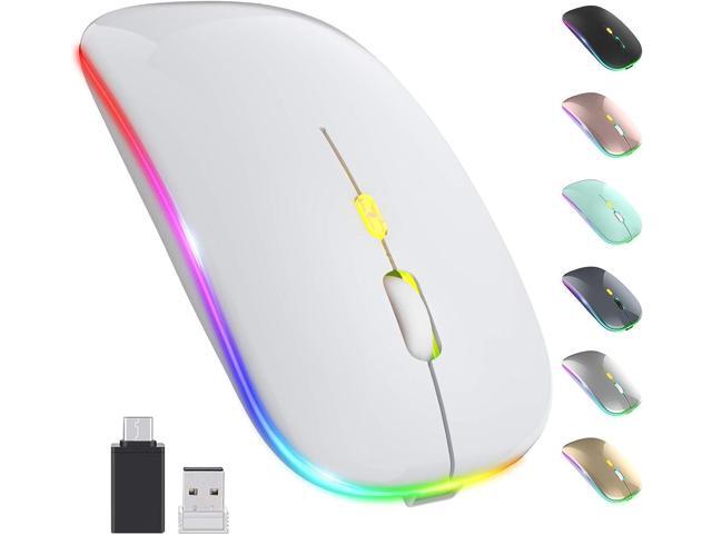Click here for KEHIPI Upgrade LED Wireless Mouse  Slim Silent Mou... prices