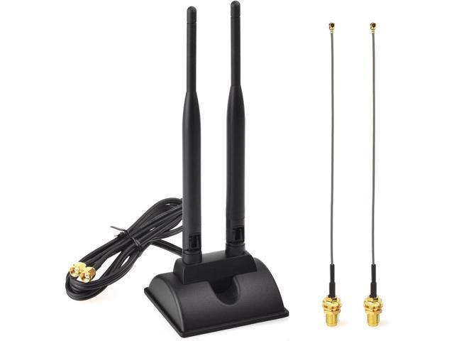 Click here for KEHIPI 2.4GHz 5GHz Dual Band WiFi Antenna RP-SMA M... prices