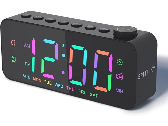 Click here for KEHIPI Digital Alarm Clock for Bedroom with FM Rad... prices