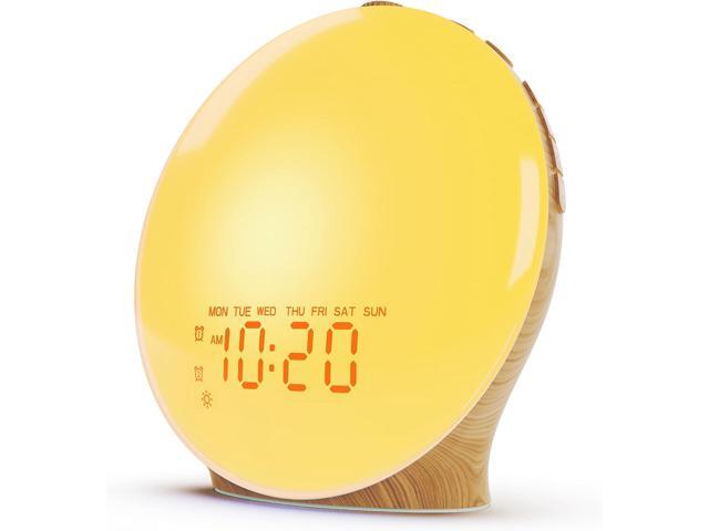 Click here for KEHIPI Wake Up Light Sunrise Alarm Clock for Kids... prices