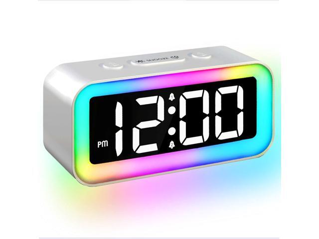 Click here for KEHIPI Colorful Nightlight LED Digital Alarm Clock... prices