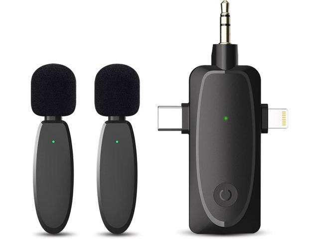 Click here for KEHIPI 3 in 1 Mini Microphone Wireless Lavalier Mi... prices