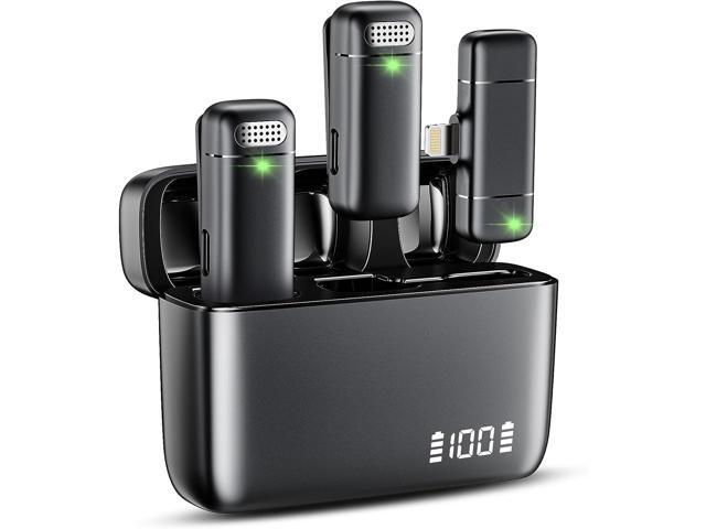 Click here for KEHIPI Mini Wireless Lavalier Lapel Microphone for... prices