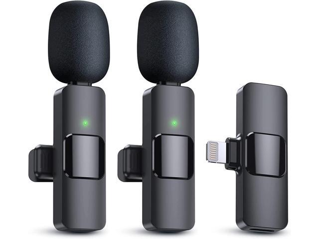 Click here for KEHIPI 2 Pack Wireless Lavalier Microphones for iP... prices