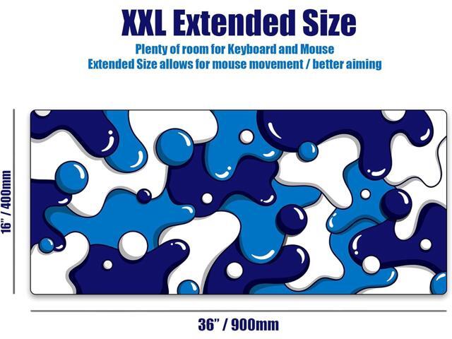 Click here for KEHIPI Keyboards DRIP Edition XXL Black & White Ga... prices