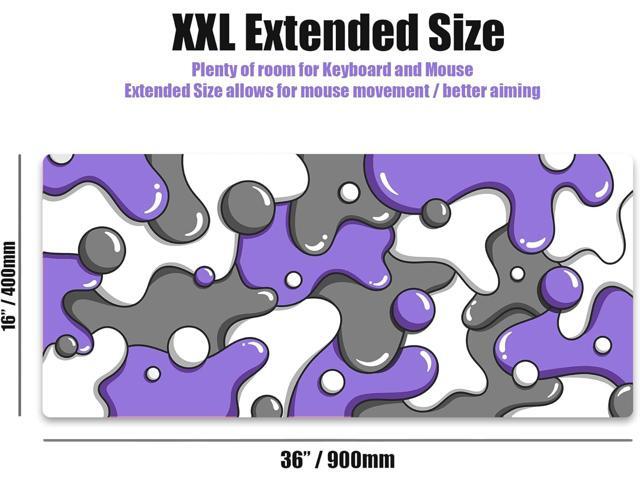 Click here for KEHIPI Keyboards DRIP Edition XXL Black & White Ga... prices