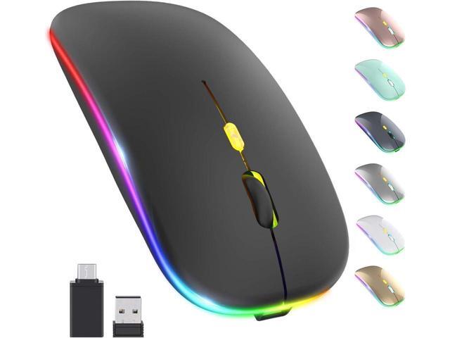 Click here for KEHIPI Upgrade LED Wireless Mouse  Slim Silent Mou... prices