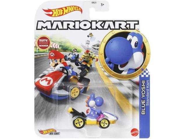 Click here for Hot Wheels Mario Kart Blue Yoshi Standard Kart prices