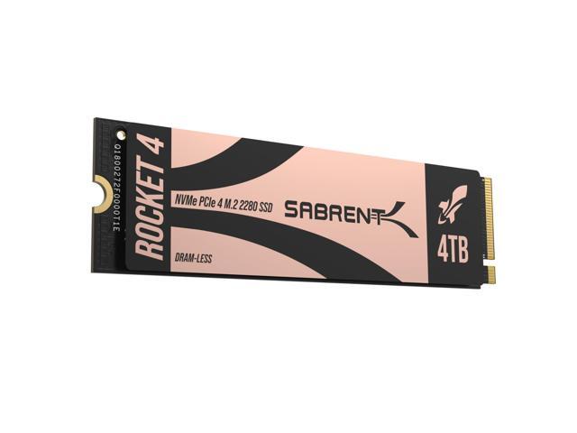 Click here for SABRENT Rocket 4  4TB PCIe 4.0 NVMe SSD 7400MB/s R... prices