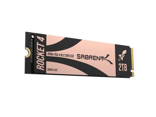 Click here for SABRENT Rocket 4 2TB DRAM-LESS M.2 PCIe GEN 4 X4 N... prices