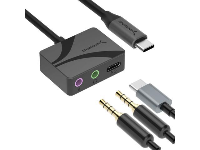 Click here for SABRENT USB Type-C to 3.5mm Audio Adapter with 100... prices
