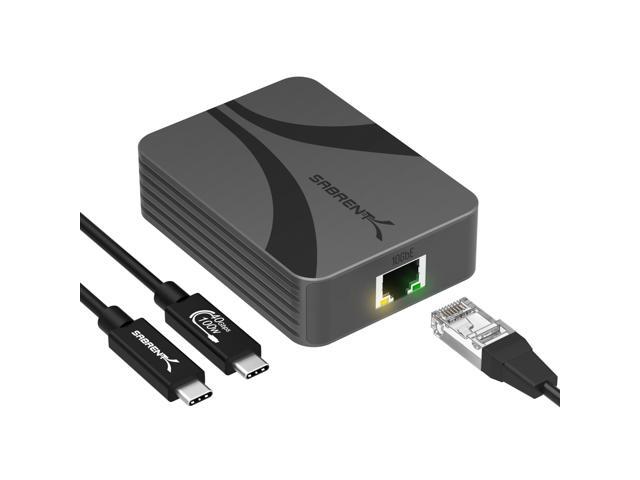 Click here for SABRENT USB4 to 10 Gigabit Ethernet Adapter USB-C... prices