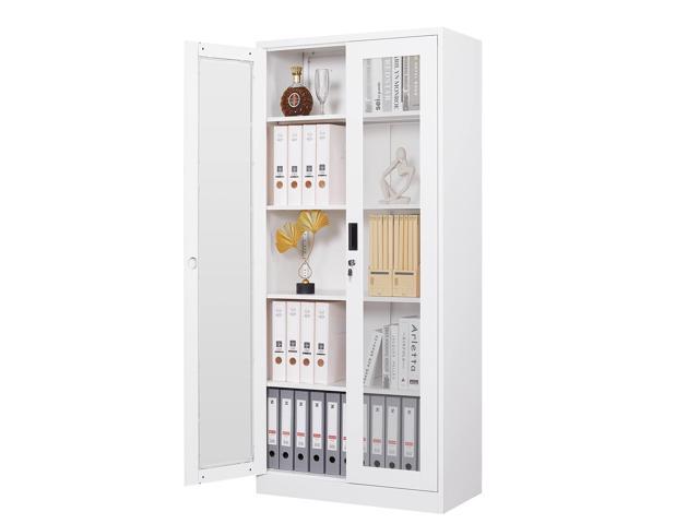 Click here for Curio Cabinet Glass Display Cabinet with Glass Doo... prices