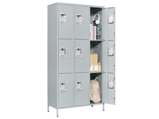 Click here for 3 Tier Metal Lockers 3-Wide  72 x 36 x 16 Storage... prices