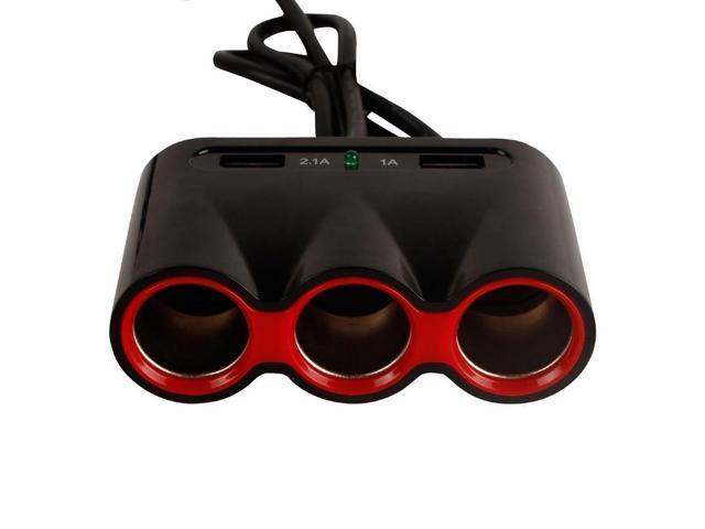 Click here for 3 Sockets Way Car Auto Cigarette Charger Lighter /... prices