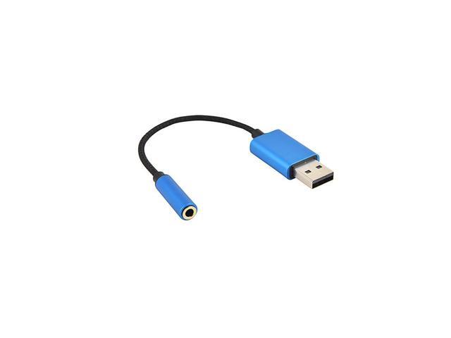 Click here for 0.2m USB To 3.5mm Audio Cable USB Computer AUX Hea... prices