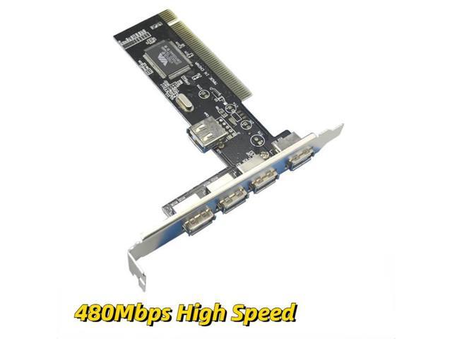Click here for USB 2.0 4 Port 480Mbps High Speed VIA HUB PCI Cont... prices